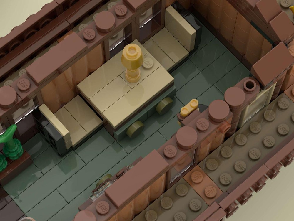 LEGO MOC Barge on the canal by Niouls | Rebrickable - Build with LEGO