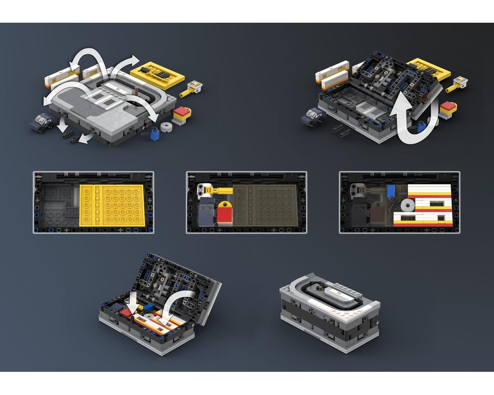LEGO MOC Mobile City Car Wash Playset by brickotronic | Rebrickable ...