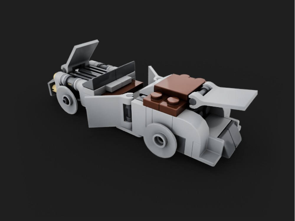 Lego Moc Retro Convertible Cabriolet By Vplameniraket Rebrickable