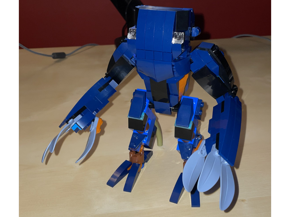 LEGO MOC Kingfisher Mech Suit by eric_nunya | Rebrickable - Build with LEGO
