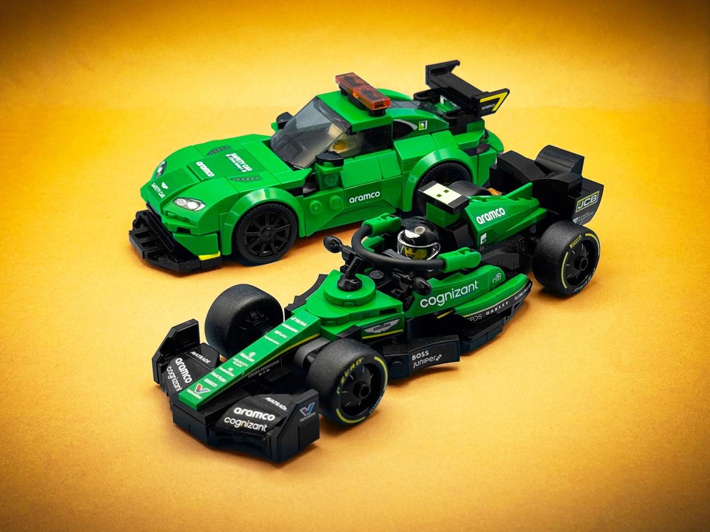 LEGO MOC-186133 British Beauty Vantage Safety Car & AMR23 Two Pack by ...