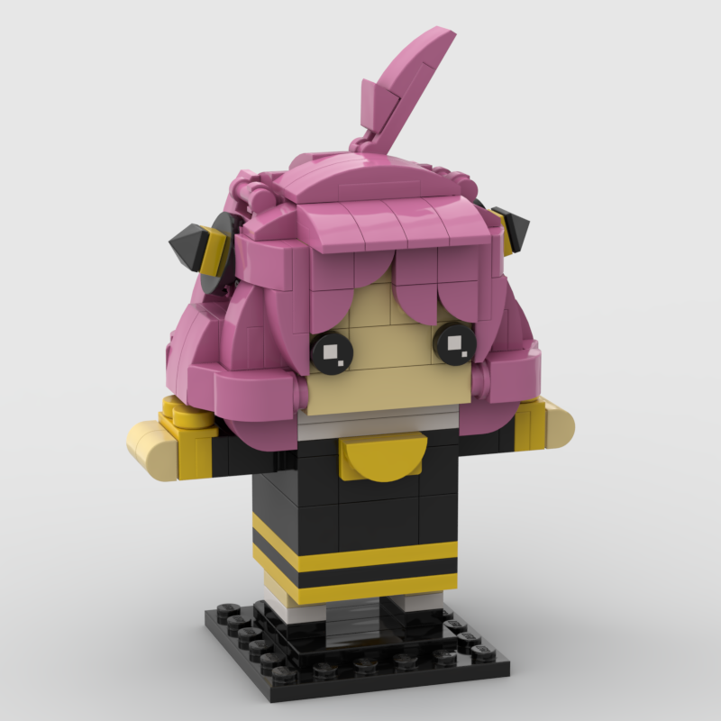 LEGO MOC Anya from SPY×FAMILY by brick_squirrel | Rebrickable - Build ...