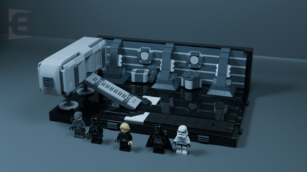 LEGO MOC Vader Unmasked by ETBYbrickz | Rebrickable - Build with LEGO