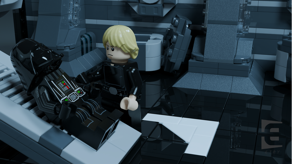 Lego Moc Vader Unmasked By Etbybrickz Rebrickable Build With Lego