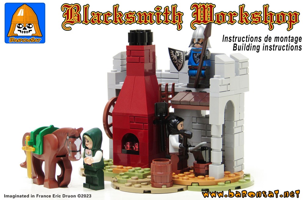 LEGO MOC RB Armory Shop & Blacksmith Workshop 2 moc models. by BaronSat ...