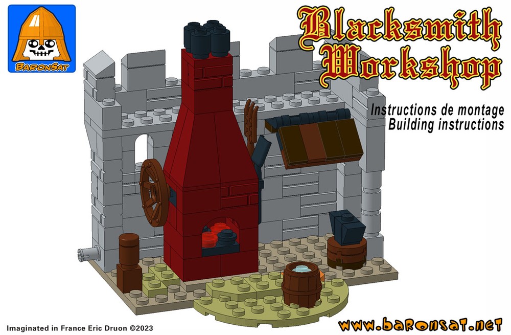 LEGO MOC RB Armory Shop & Blacksmith Workshop 2 moc models. by BaronSat ...