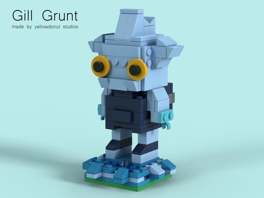 LEGO MOC Gill Grunt (Skylanders) by YellowDonut | Rebrickable - Build ...
