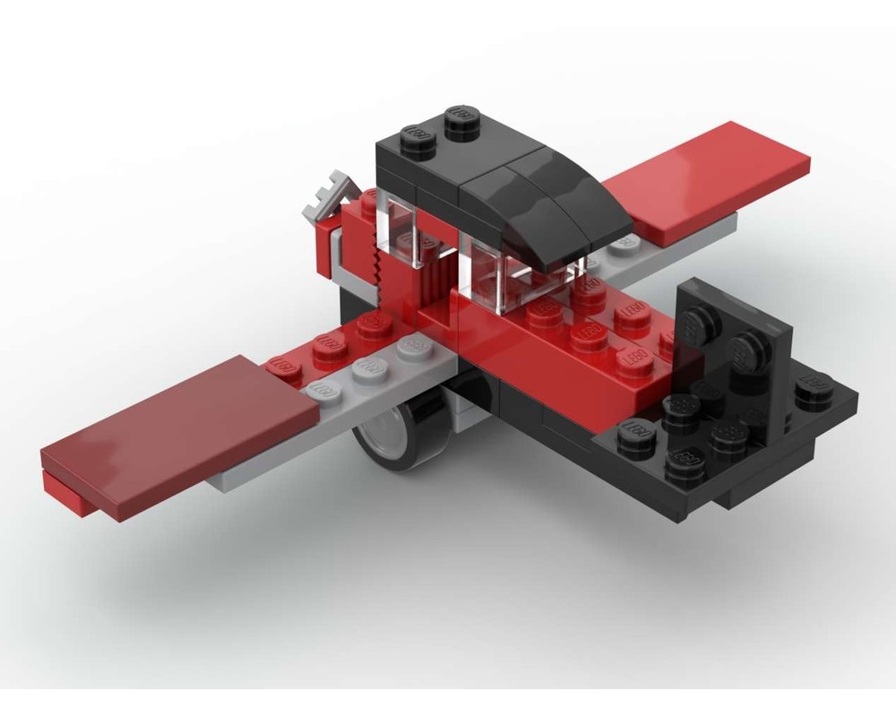LEGO MOC Single Engine Airplane 30644 by flobert2 | Rebrickable - Build ...