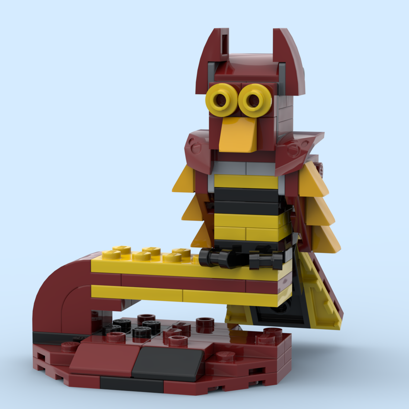 LEGO MOC Mythical Owl by DocBlock | Rebrickable - Build with LEGO