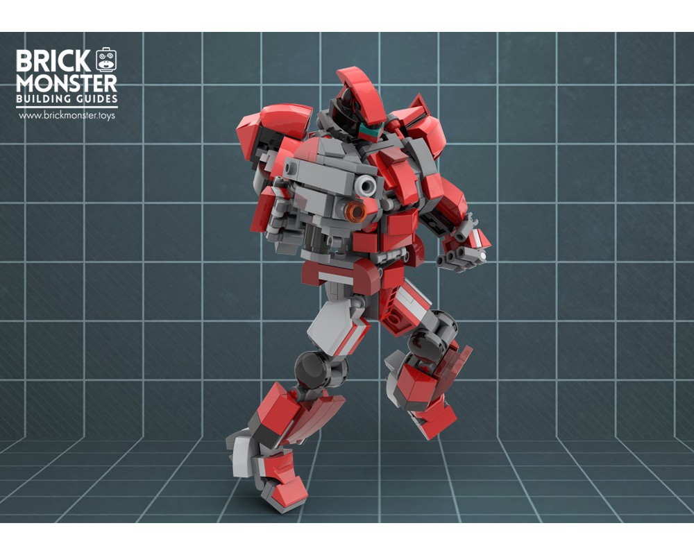 LEGO MOC Akaryuu Mech by brick_monster | Rebrickable - Build with LEGO