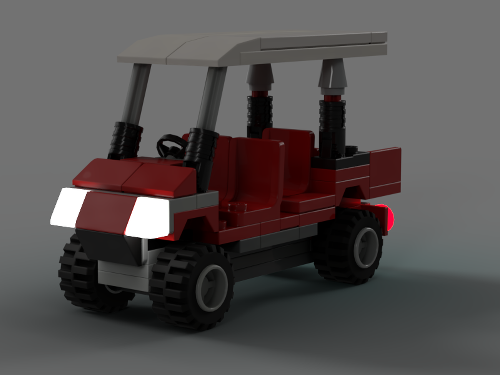 LEGO MOC-186192 Custom Golf Cart by N_LegoGarage | Rebrickable - Build ...