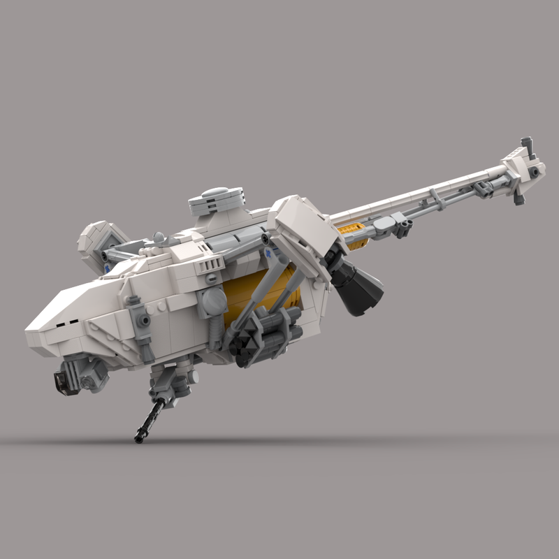 LEGO MOC Dragonfly Gunship by BigSkwigg | Rebrickable - Build with LEGO