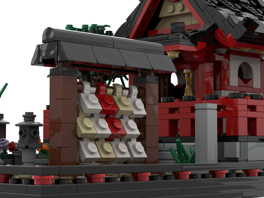 LEGO MOC Small Shinto Shrine by jirdan | Rebrickable - Build with LEGO