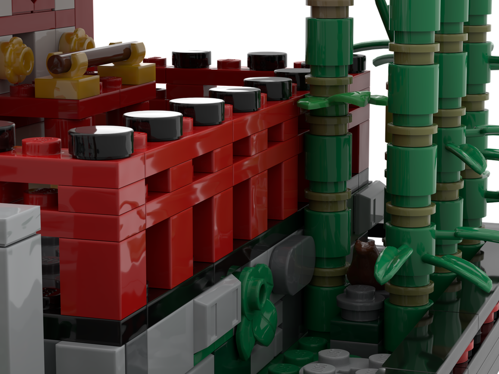 LEGO MOC Small Shinto Shrine by jirdan | Rebrickable - Build with LEGO