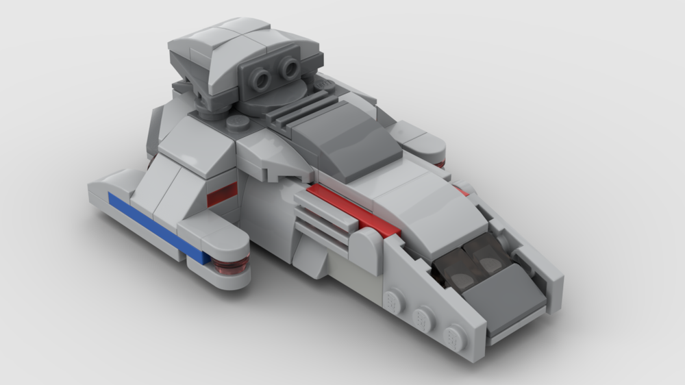 LEGO MOC USS Ganges w/ Mission module pod by AbvAvrgUndrAchvr ...