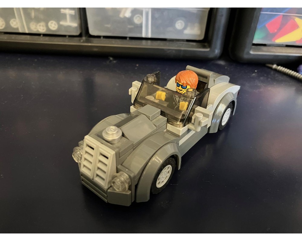 LEGO MOC old bentley convertible by fluffy_bricks | Rebrickable - Build ...