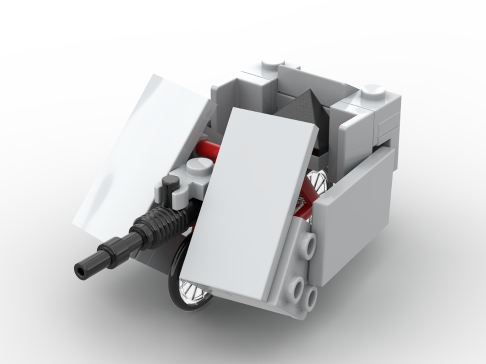 LEGO MOC Armored Bicycle by NinjaGamer_5 | Rebrickable - Build with LEGO