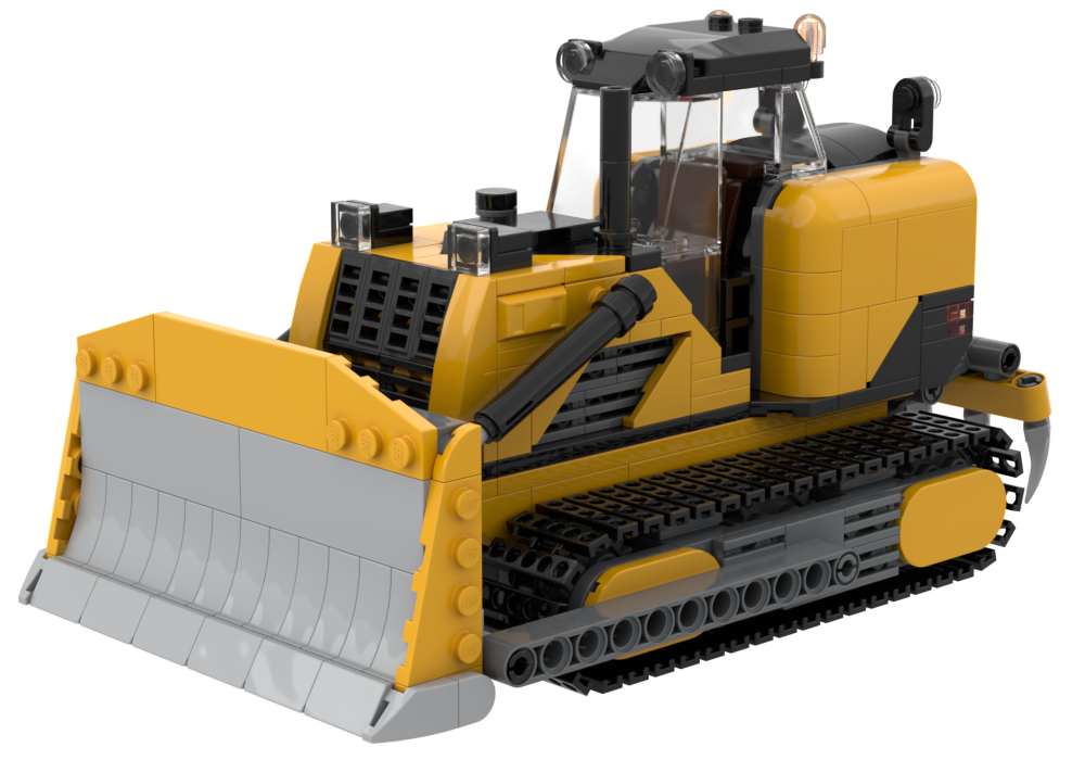 LEGO MOC Bulldozer by OrchardBuilds | Rebrickable - Build with LEGO
