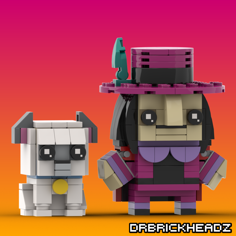 LEGO MOC Percy + Governor Ratcliffe (Pocahontas) Brickheadz by ...