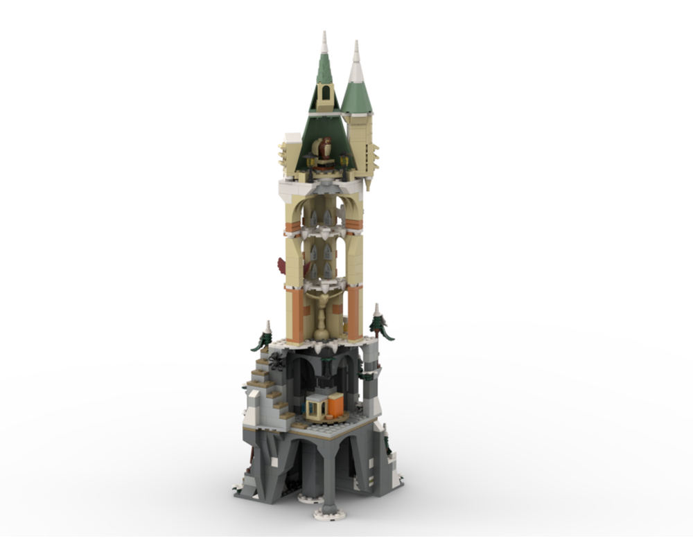 LEGO MOC HP Modular - Owlery Rework by Gobsmack | Rebrickable - Build ...