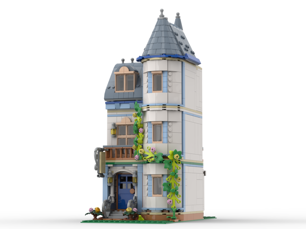LEGO MOC Castle Bed & Breakfast - Half Modular Base by Brick Artisan ...