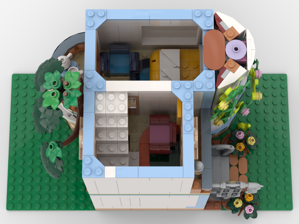 LEGO MOC Castle Bed & Breakfast - Half Modular Base by Brick Artisan ...