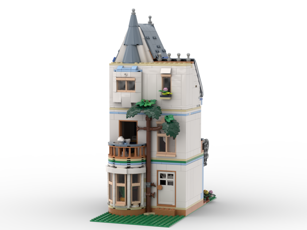 LEGO MOC Castle Bed & Breakfast - Half Modular Base by Brick Artisan ...