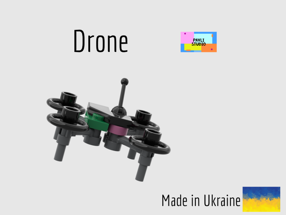 LEGO MOC Drone by PAVLI_STUDIO | Rebrickable - Build with LEGO