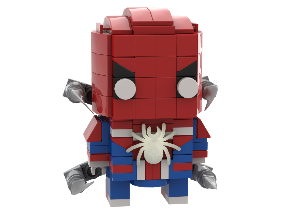 LEGO MOC Spider-Man Brickheadz by Ant0noo | Rebrickable - Build with LEGO
