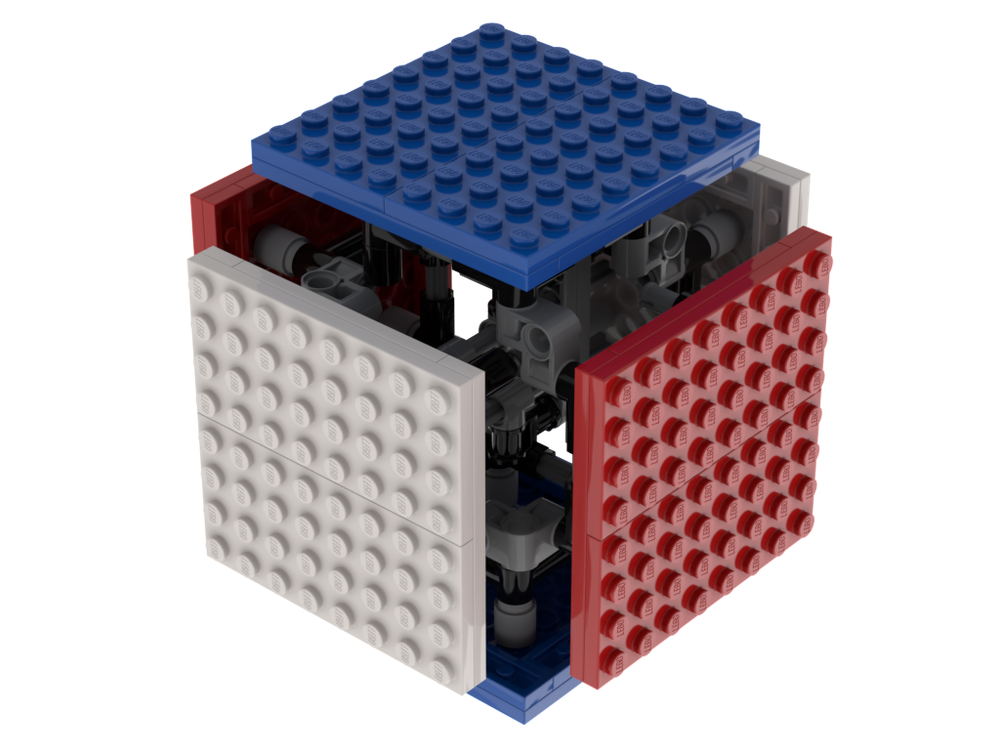 LEGO MOC Hinged cube by jemunoz0 | Rebrickable - Build with LEGO