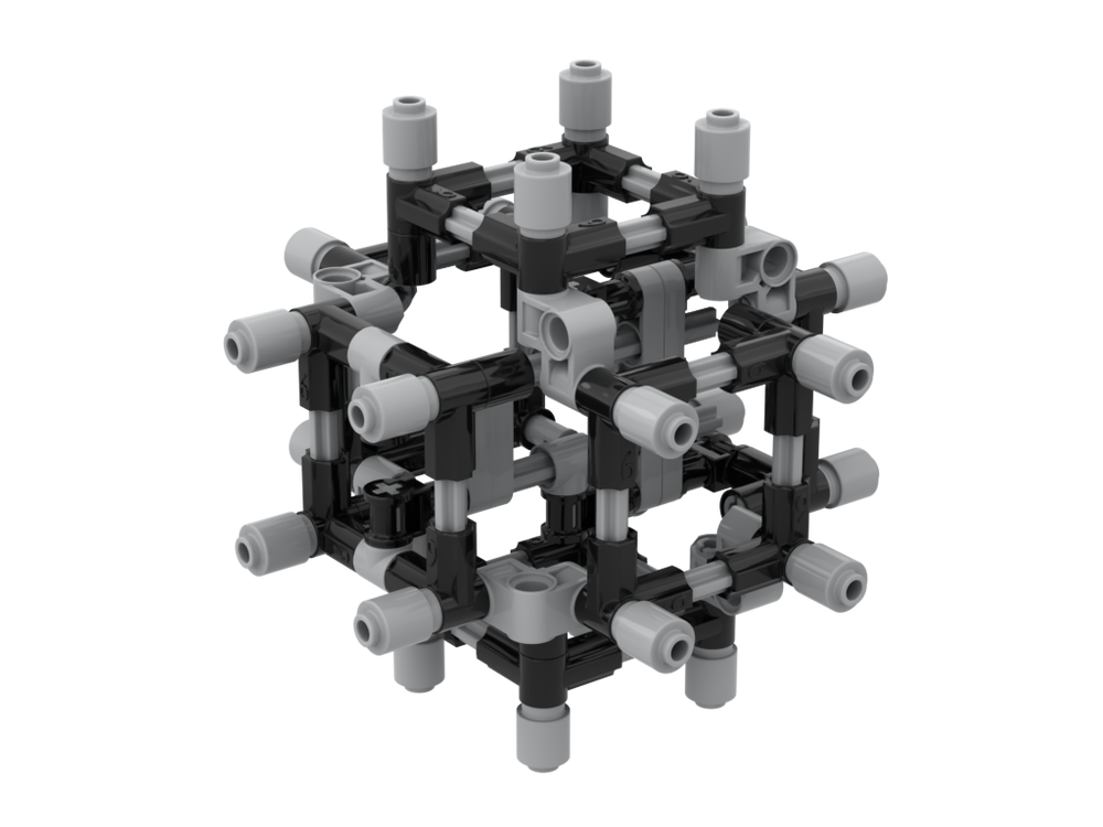 LEGO MOC Hinged cube by jemunoz0 | Rebrickable - Build with LEGO