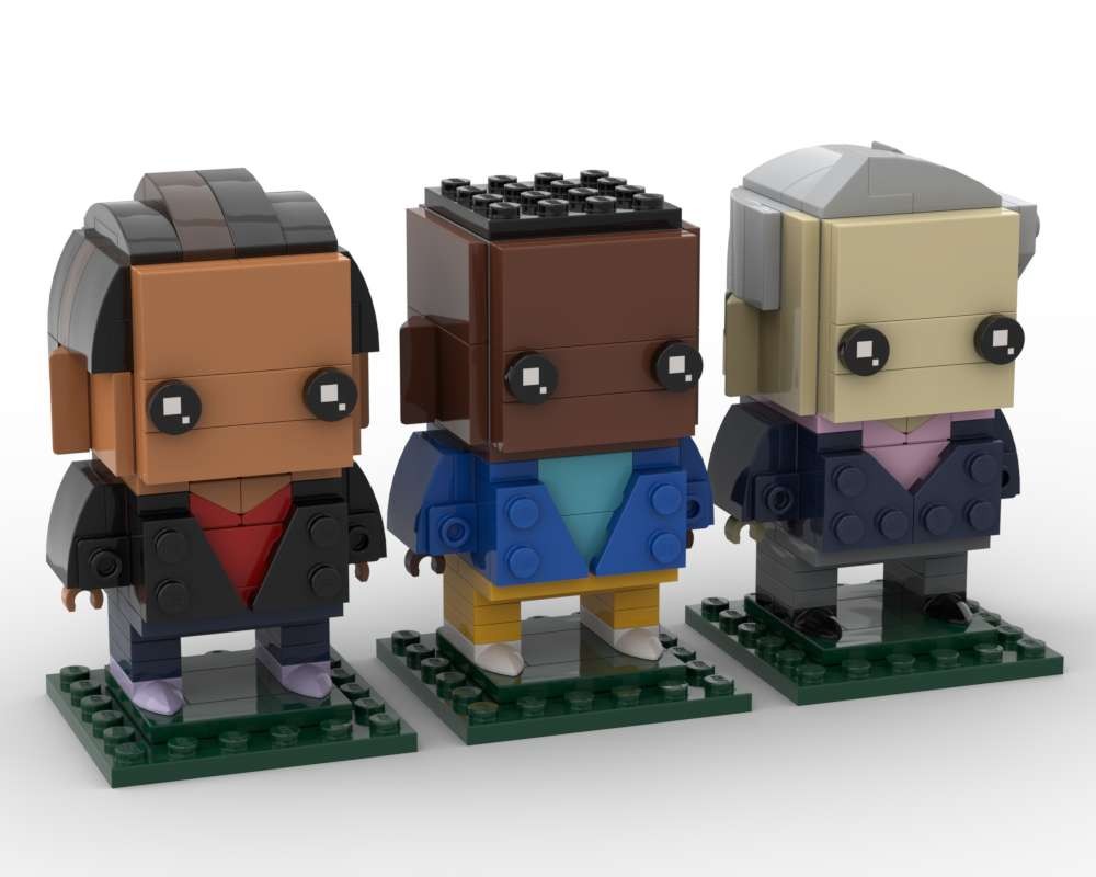 LEGO MOC Doctor Who: Yaz, Ryan & Graham by Andreas_Eldh | Rebrickable ...