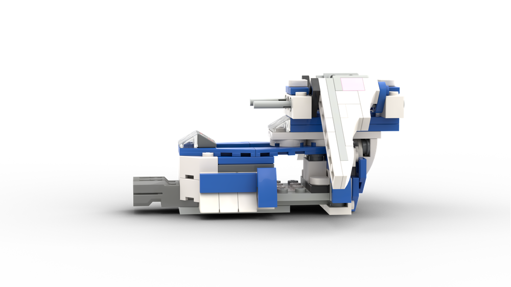 LEGO MOC Cpt. Rex's Republic Gunship / LAAT microfighter - 2 x 75391 ...