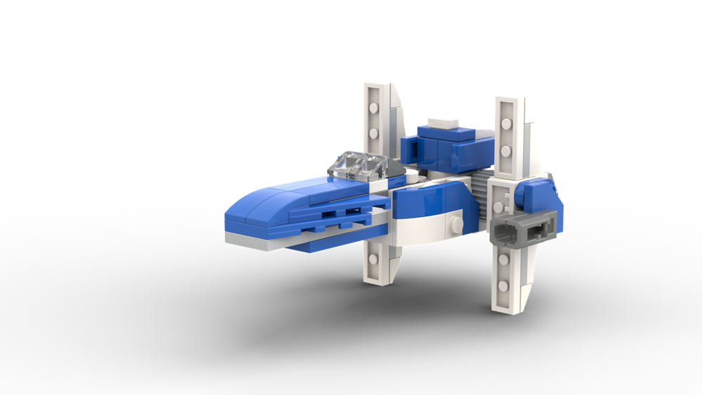 LEGO MOC Cpt. Rex's V-Wing microfighter - 2 x 75391 alternative by ...