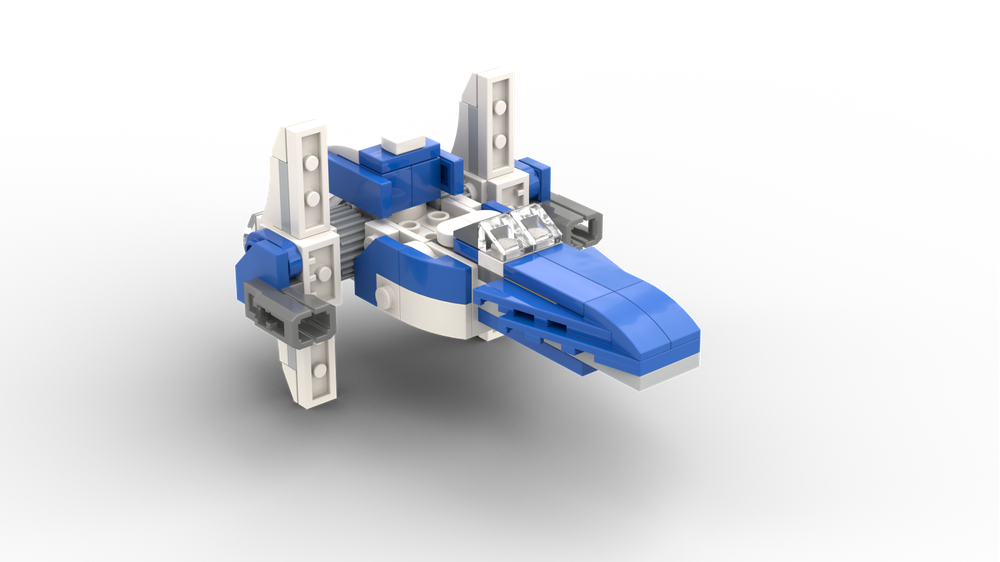 LEGO MOC Cpt. Rex's V-Wing microfighter - 2 x 75391 alternative by ...