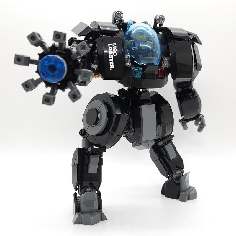 LEGO MOC X-17 Riot Control Mech Suit by Moc_Lobster | Rebrickable ...
