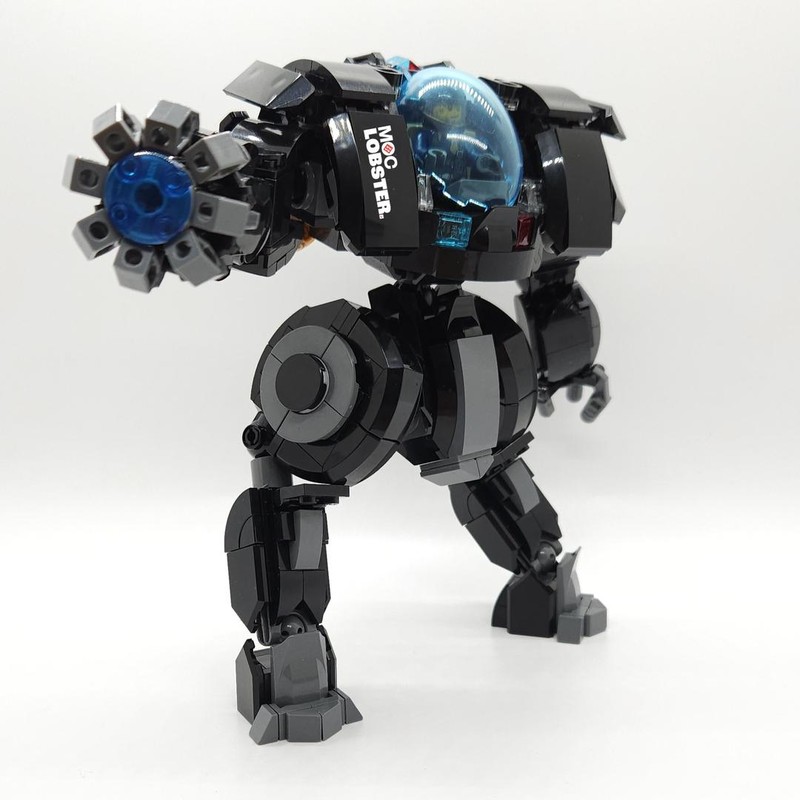 LEGO MOC X-17 Riot Control Mech Suit by Moc_Lobster | Rebrickable ...