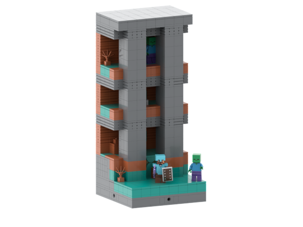 LEGO MOC-186267 Block Accurate: The Trial Chambers by LegacyLego ...