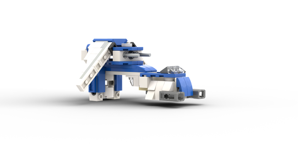 LEGO MOC Cpt. Rex's Republic Dropship microfighter - 2 x 75391 ...