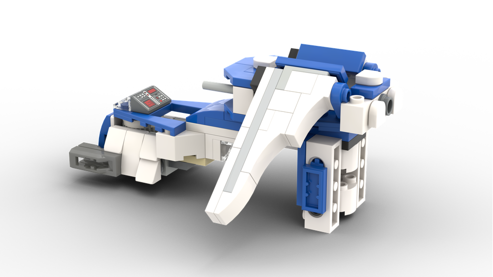 LEGO MOC Cpt. Rex's Republic Dropship microfighter - 2 x 75391 ...