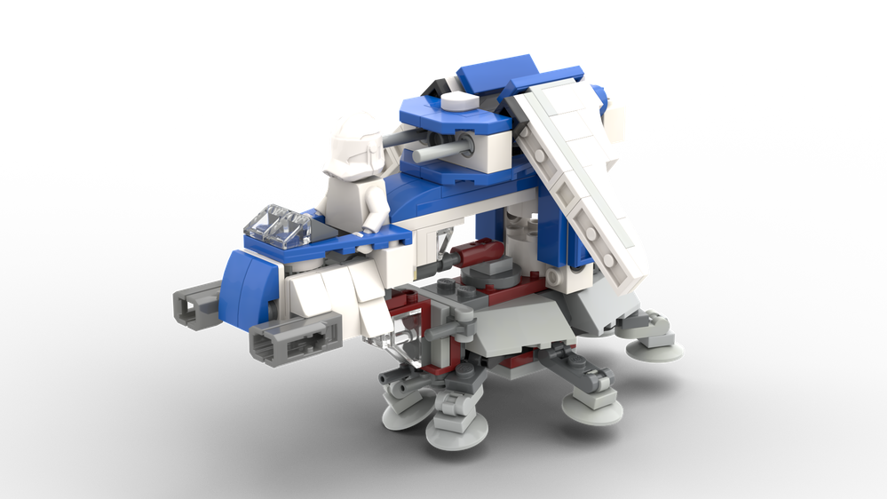 LEGO MOC Cpt. Rex's Republic Dropship microfighter - 2 x 75391 ...