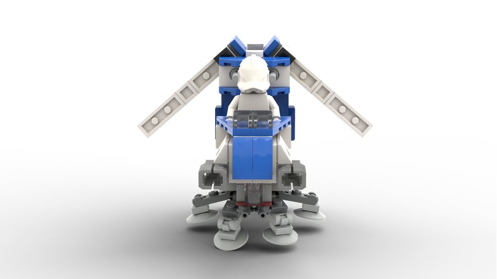 LEGO MOC Cpt. Rex's Republic Dropship microfighter - 2 x 75391 ...