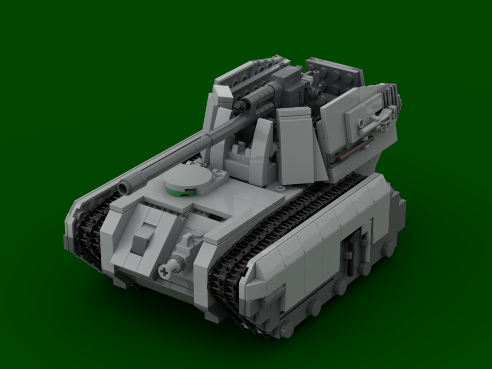 LEGO MOC Krieg pattern Basilisk. Astra Militarum self-propelled ...