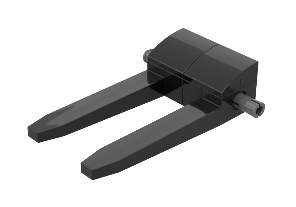 LEGO MOC Fork for Skid Steer/Skid Loader by OrchardBuilds | Rebrickable ...