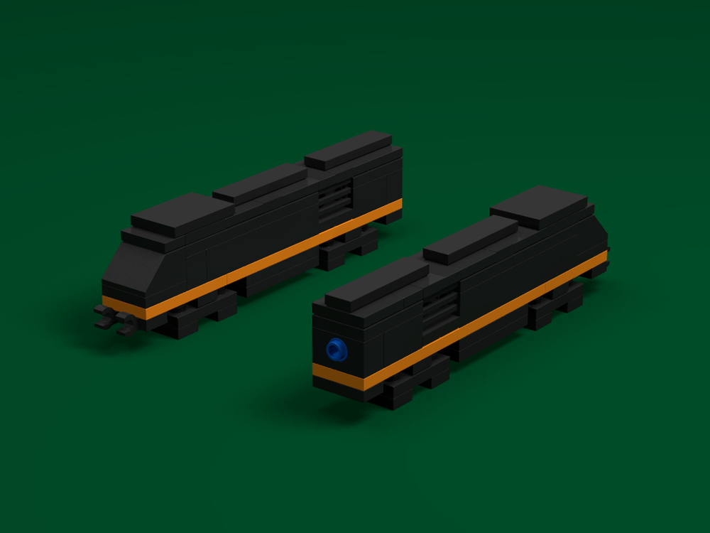 LEGO MOC Grand Central HST Power Cars (Micro) by PsiborgVIP ...
