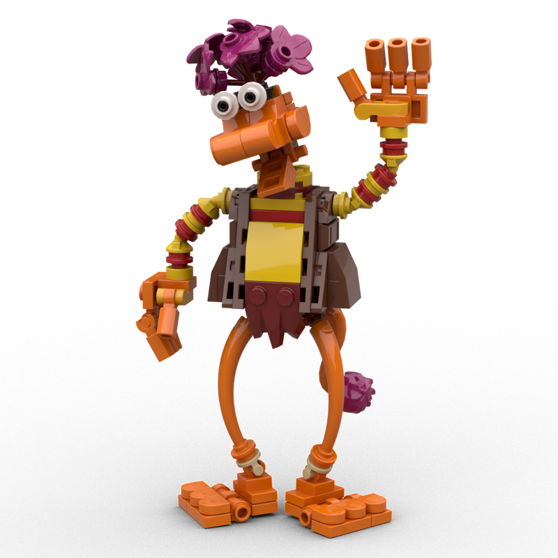 LEGO MOC Gobo Fraggle by javiperillas | Rebrickable - Build with LEGO