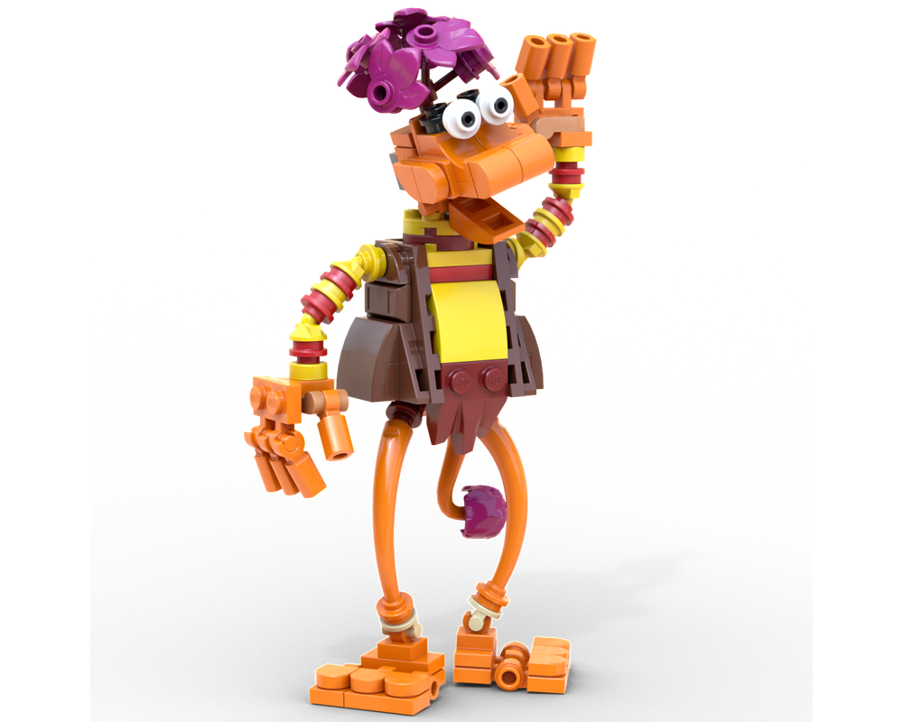 LEGO MOC Gobo Fraggle by javiperillas | Rebrickable - Build with LEGO