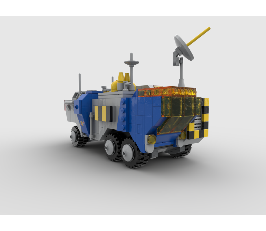 LEGO MOC Classic Space Research Rover by albiorix | Rebrickable - Build ...
