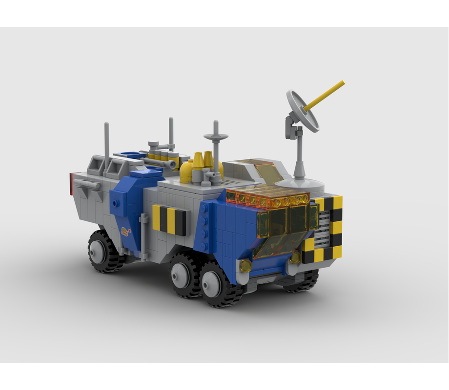 LEGO MOC Classic Space Research Rover by albiorix | Rebrickable - Build ...