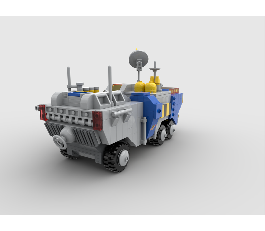 LEGO MOC Classic Space Research Rover by albiorix | Rebrickable - Build ...